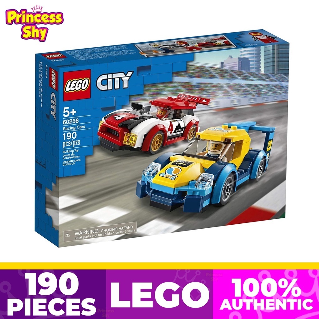 LEGO City Racing Cars 60256 Building Toy 190 Pieces Ages 5+ | Shopee ...