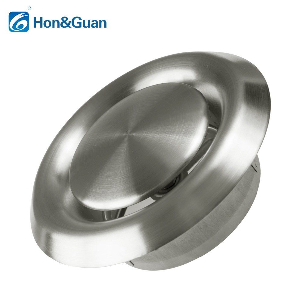 Hon&Guan 4" - 6'' Stainless Steel Adjustable Ventilation Cover Wall Air ...