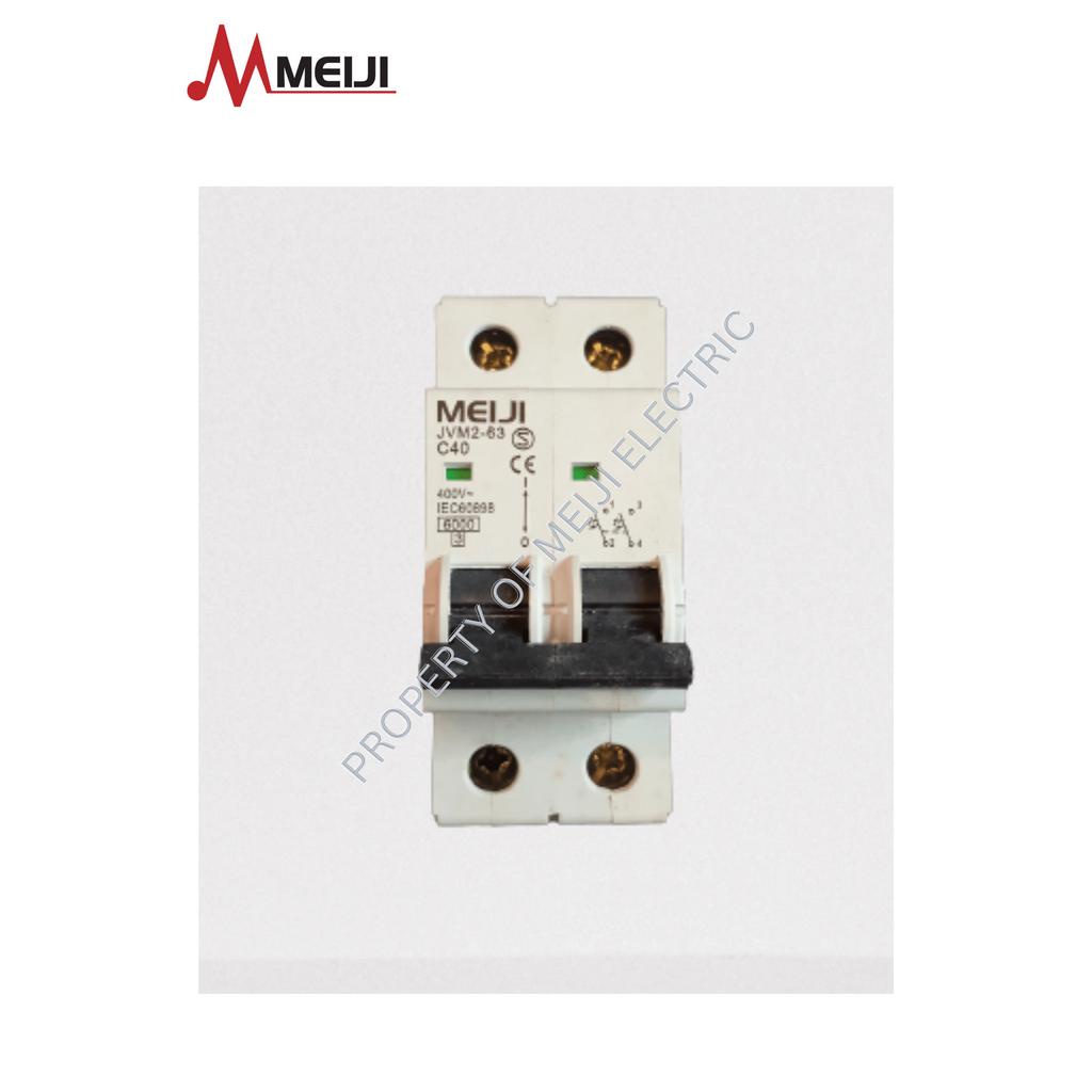 Meiji Miniature Circuit Breaker 2 Pole 40 Ampere | Shopee Philippines