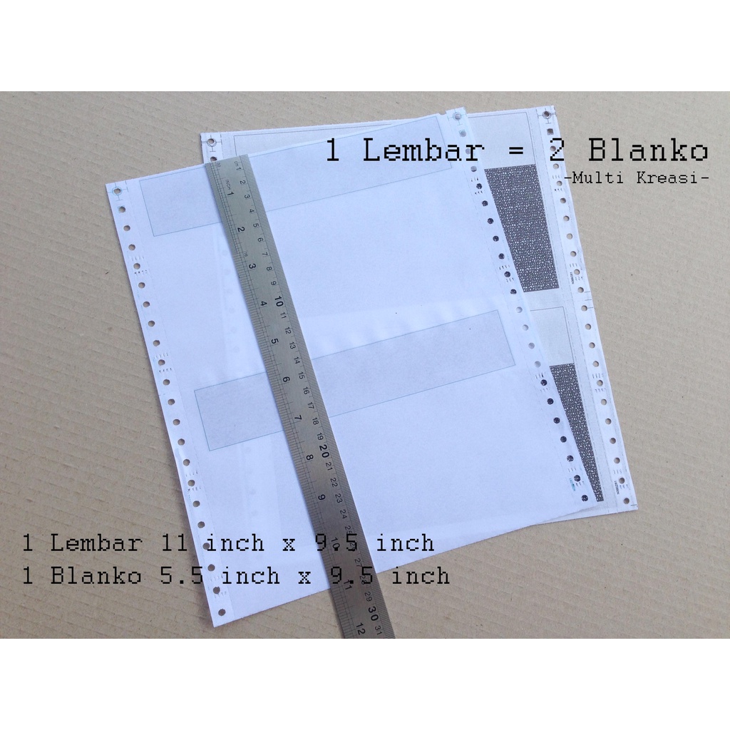 Blank Confidential Paycheck paper blank payslip paper | Shopee Philippines