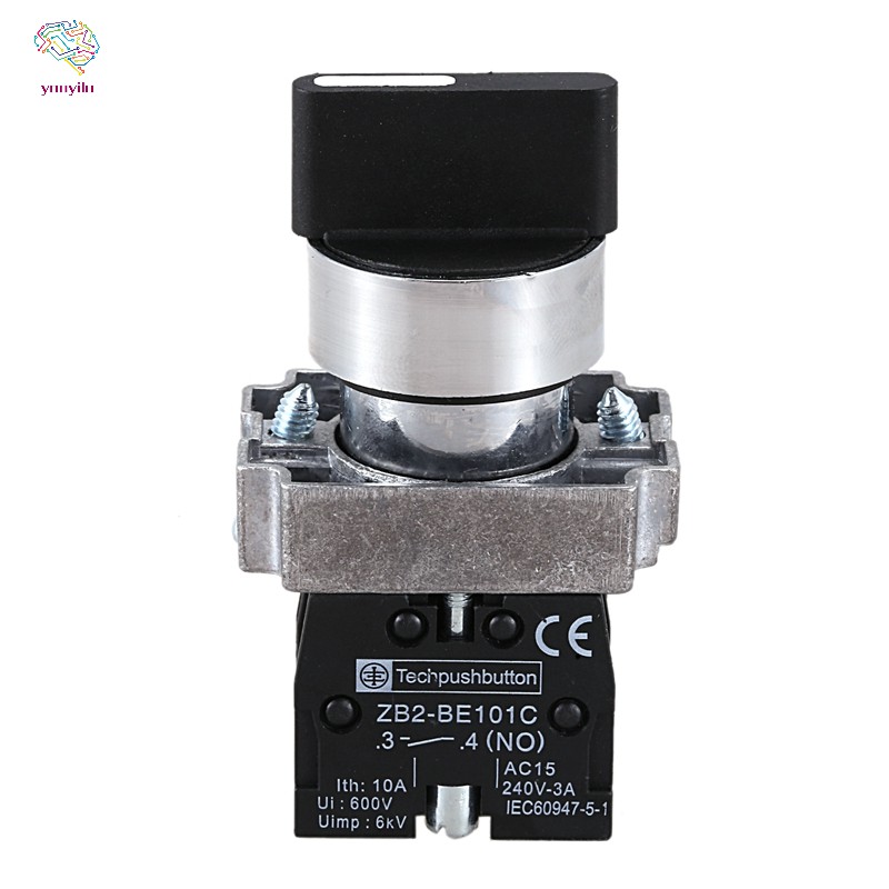 22mm Latching 2 NO 3-Position Rotary Selector Select Switch ZB2-BE101 | Shopee Philippines