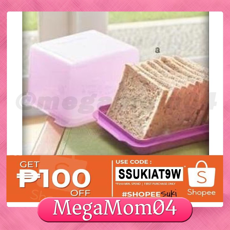 Tupperware Food Storage Mosaic Bread Lover Transparent Food container ...