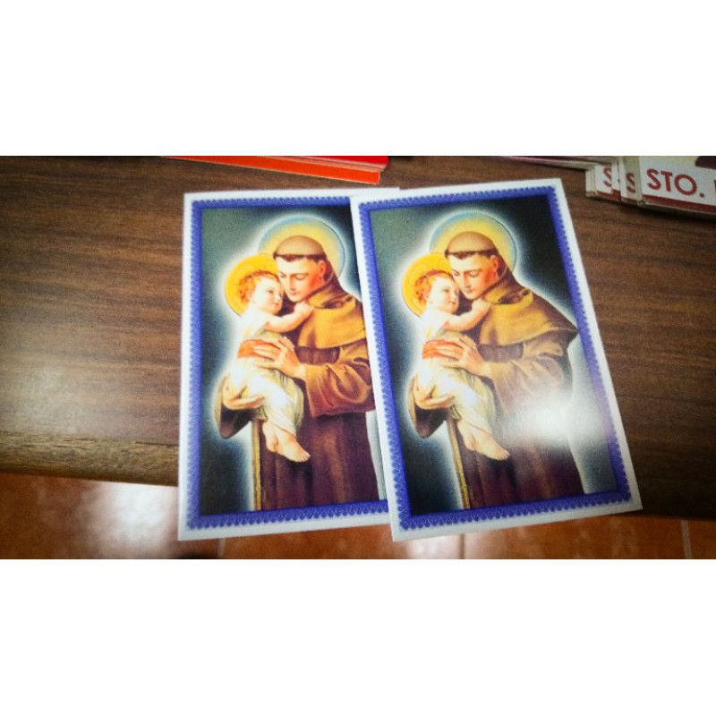 Stampita of St. Anthony de Padua (Patron of the Illeterate and Poor ...