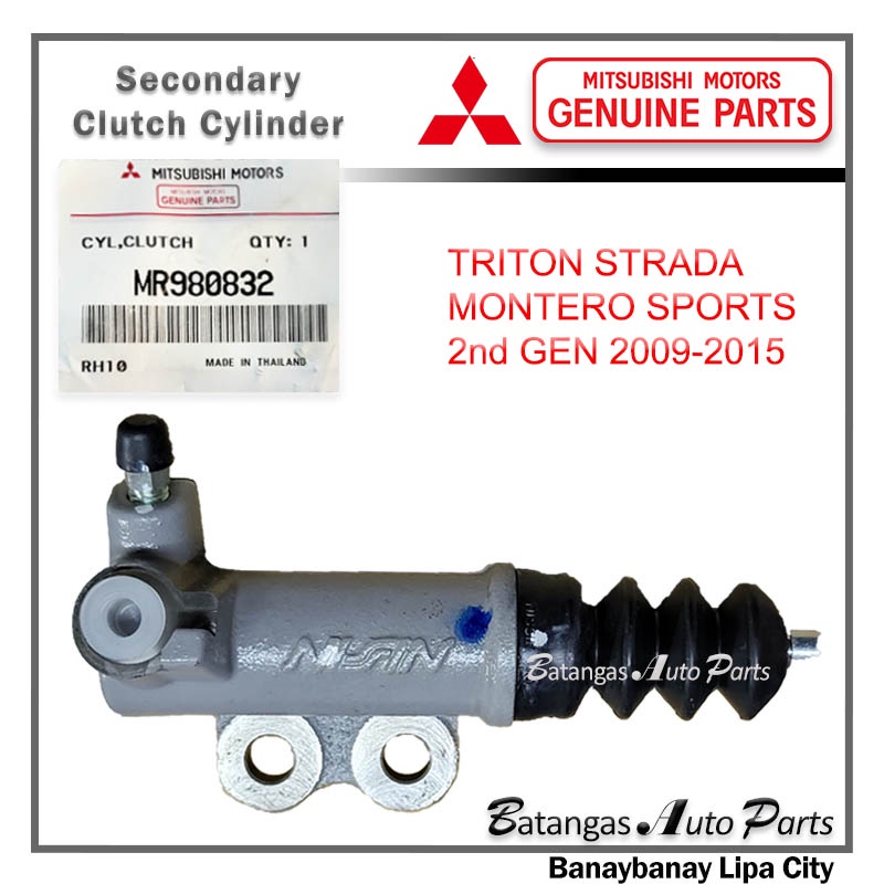 Secondary Clutch Cylinder Triton Strada Montero 2nd GEN 2009-2015 ...