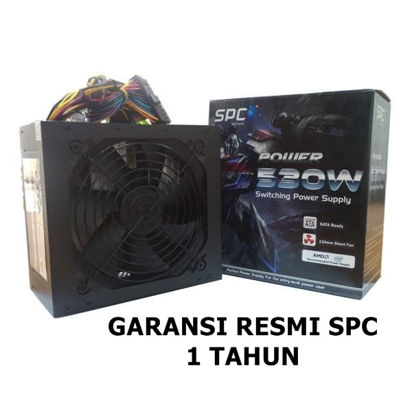 Spc Computer Power Supply 530 Watt Box | Shopee Philippines