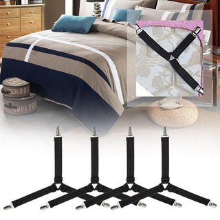 Triangle Straps Adjustable Bed Sheet Corner Elastic Straps Fasteners ...