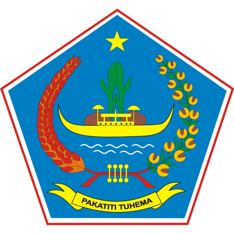 Siau Tagulandang Mau Island Regency LOGO EMBLEM EMBROIDERED (Sitaro ...