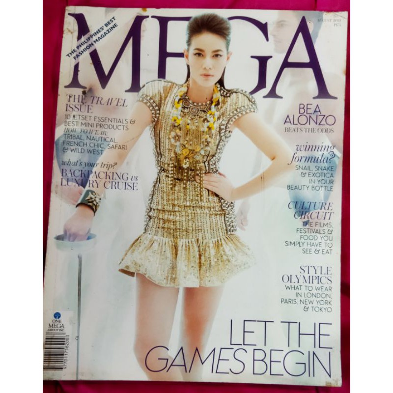 Kalibruhan:MEGA MAGAZINE: BEA ALONZO (AUGUST 2012) | Shopee Philippines