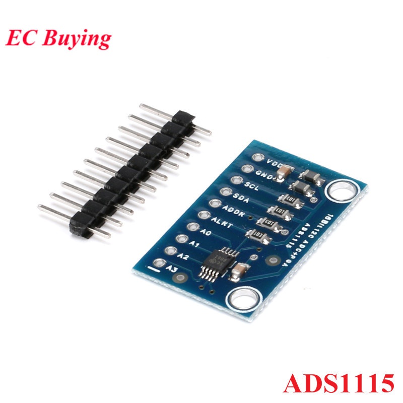 16 Bit I2C IIC ADS1115 ADS1015 ADS1118 Converter Module PCA9306 ADC Board For Arduino RPi Level ...