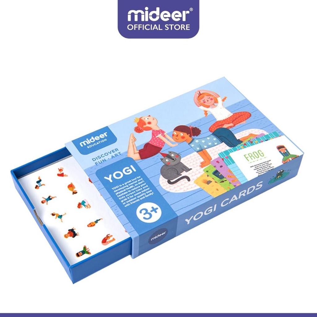 Mideer Kids Yogi Cards | Shopee Philippines