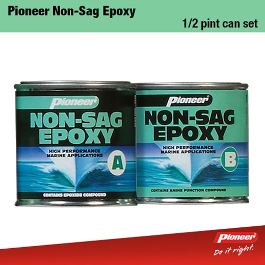 Pioneer Non-Sag Epoxy Cans 400g + 395g 1/2 Pint | Shopee Philippines