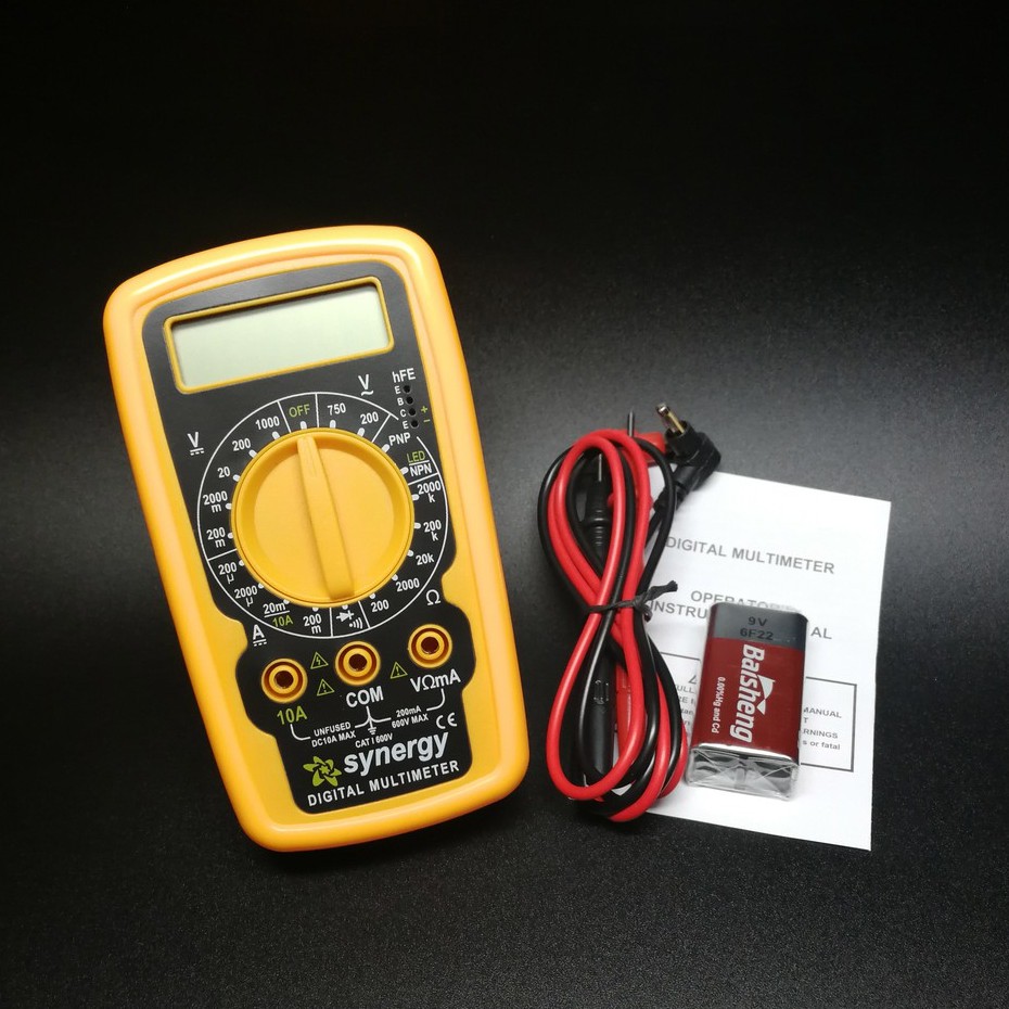 Synergy Digital Multimeter / Tester (SMT-750) | Shopee Philippines