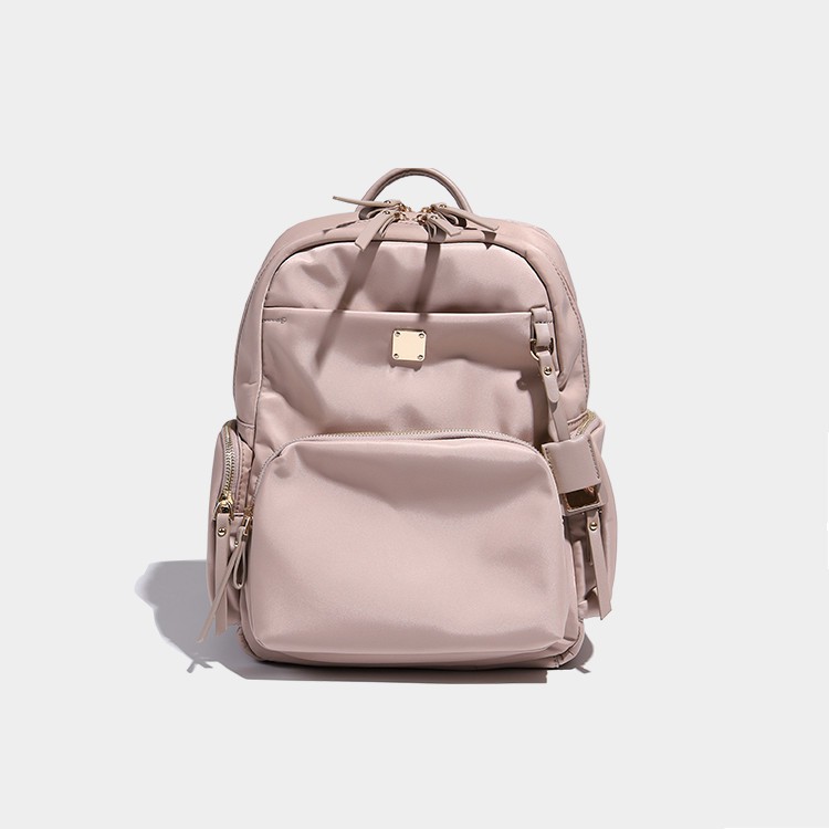 FULL DESIGN Clara Waterproof Nylon Laptop Backpack 14 Inch Large School ...