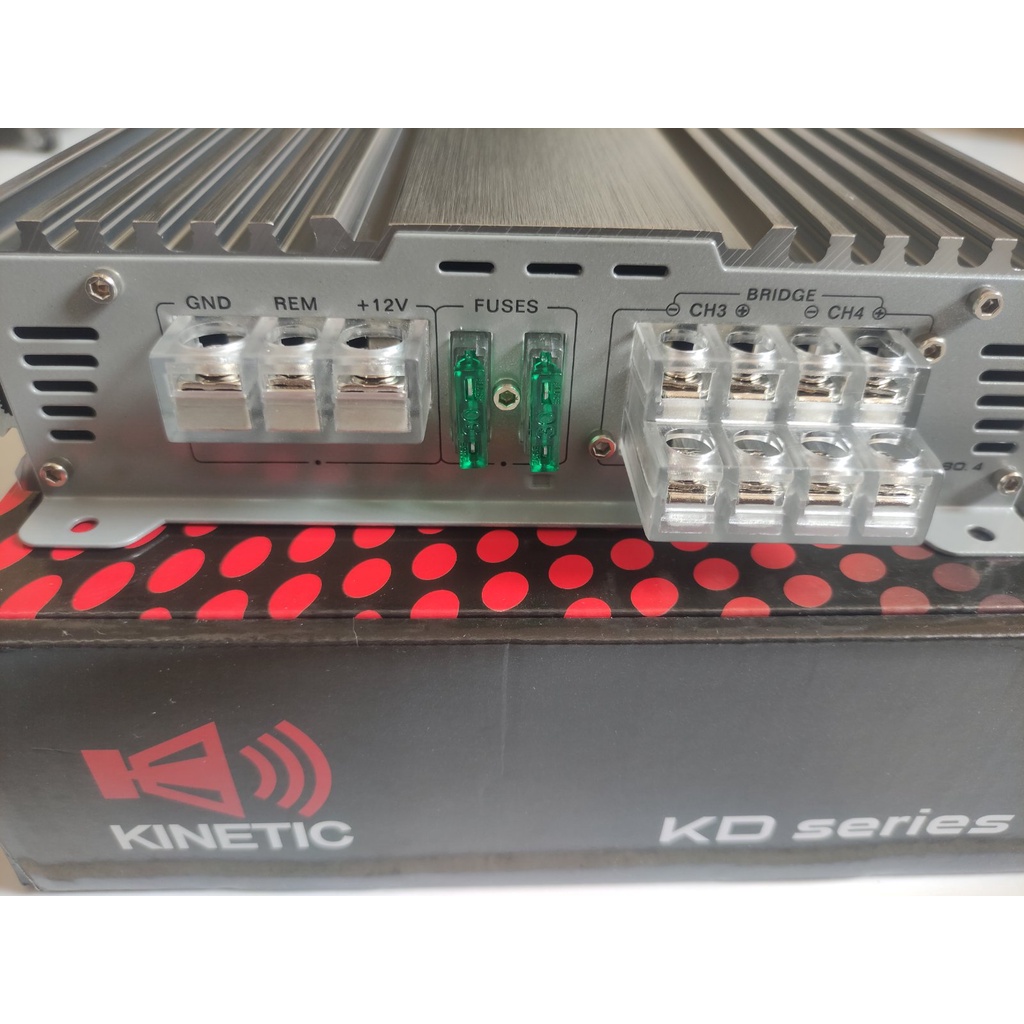 Kinetic KD-80.4 Car Audio Class AB ( 4 Channel Power Amplifier ...