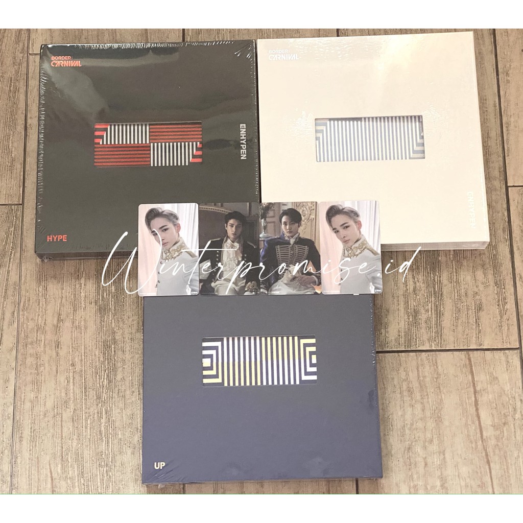 Enhypen OFFICIAL Embroidery: CARNIVAL ALBUM Soundwave Lucky Draw ...