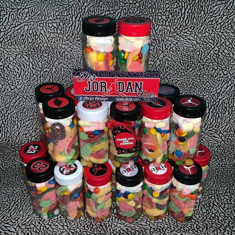 Jordan Sweet Treats / Assorted Gummies bottle jar - 50 each | Shopee ...