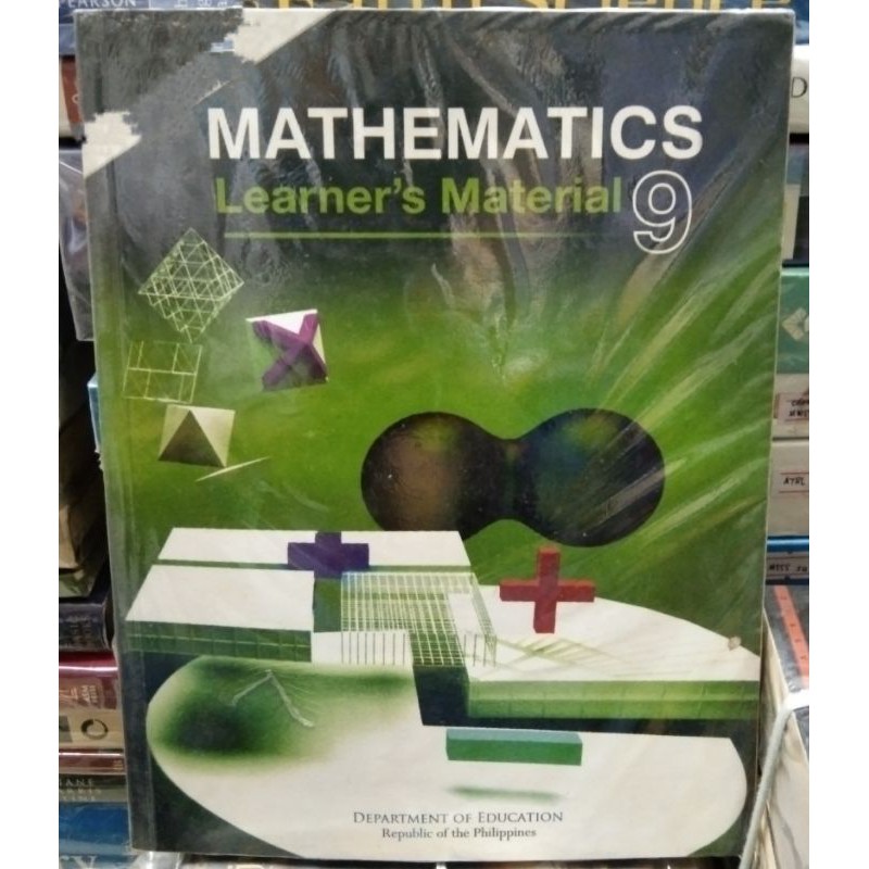 Mathematics Learner S Material Grade 9 Shopee Philippines