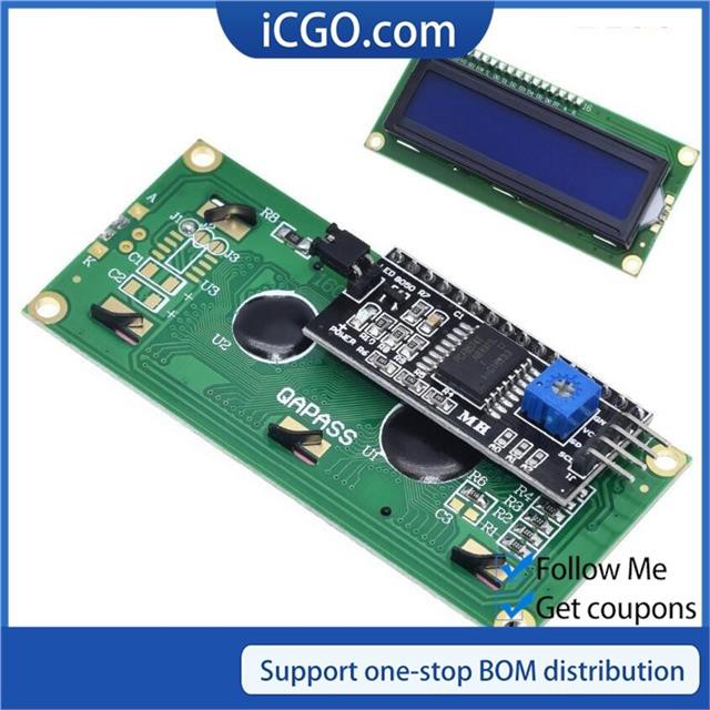 LCD module Blue Green screen IIC/I2C 1602 for arduino 1602 LCD UNO r3 ...