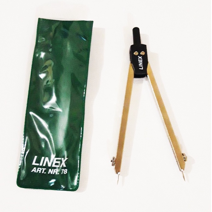 LINEX Compass divider in Pouch (140mm & 150mm) | Shopee Philippines