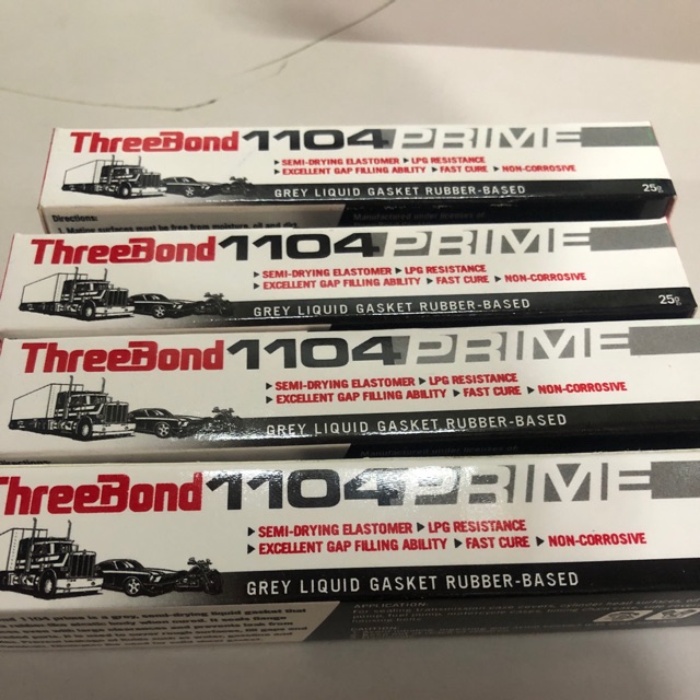 Threebond Grey Liquid Gasket Rubber-based | Shopee Philippines