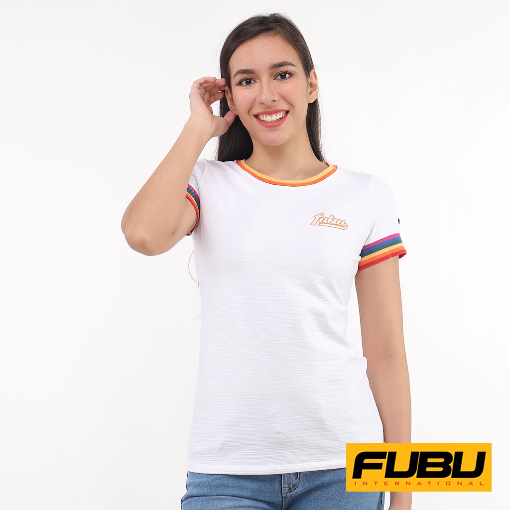 Fubu Girls Special Roundneck QGT03-0094 (White) | Shopee Philippines