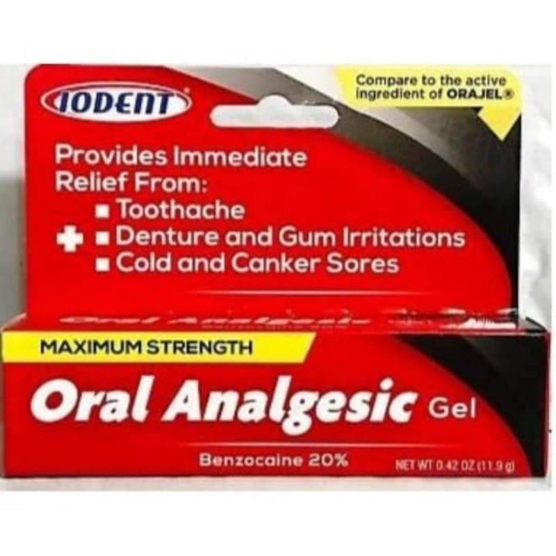 Iodent Oral Analgesic Maximum Strength | Shopee Philippines