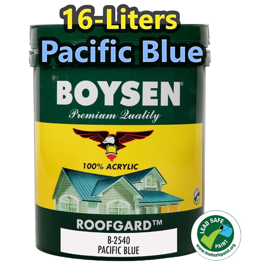 Boysen Roofguard - 16 Liters - 1 Pail - Roofgard - Acrylic Water Based ...