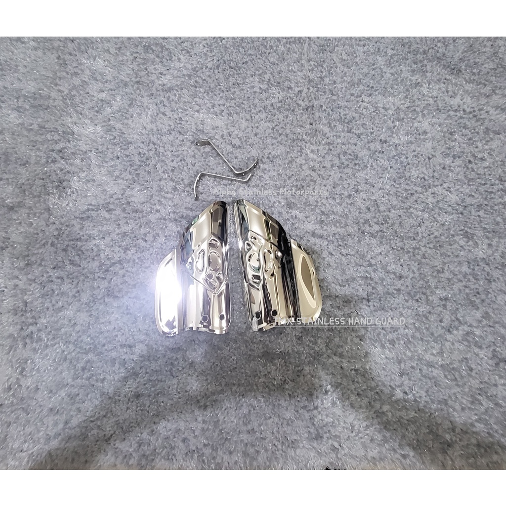 TMX STAINLESS HAND GUARD "SUPERMAN DESIGN" / HONDA TMX STAINLESS HAND ...