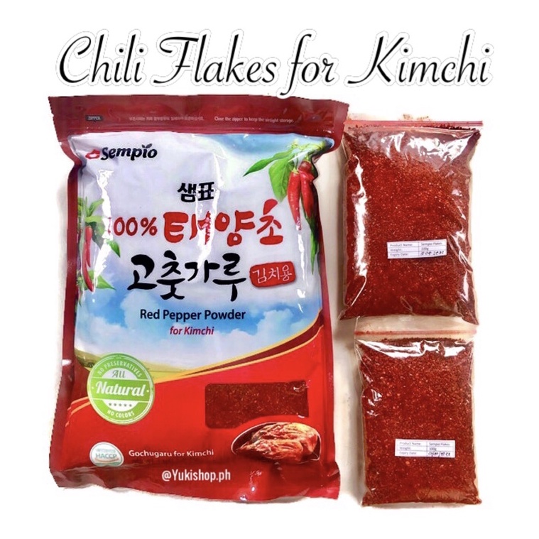 Gochugaru / Korean Chili Flakes Powder for Kimchi (50,100g,200g ...