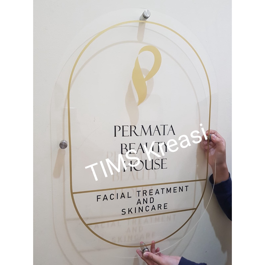 Acrylic Nameplate | Acrylic Signage | Business Name Sign | Acrylic ...