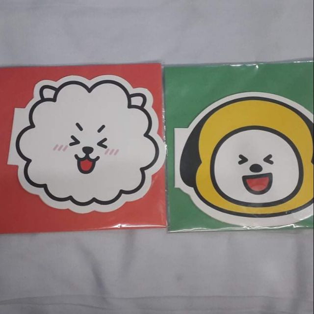 BT21 message card authentic BTS from studio eight | Shopee Philippines