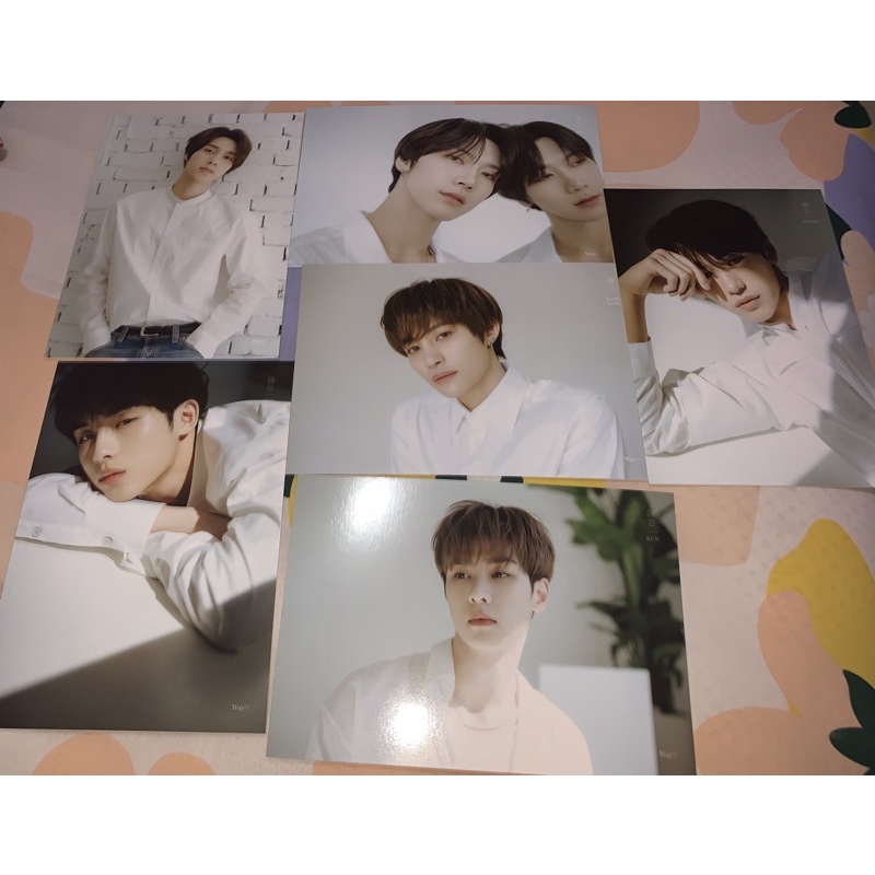 A4 WayV Holiday Photobook Poster (Kun, Ten, Winwin, Lucas, Hendery ...