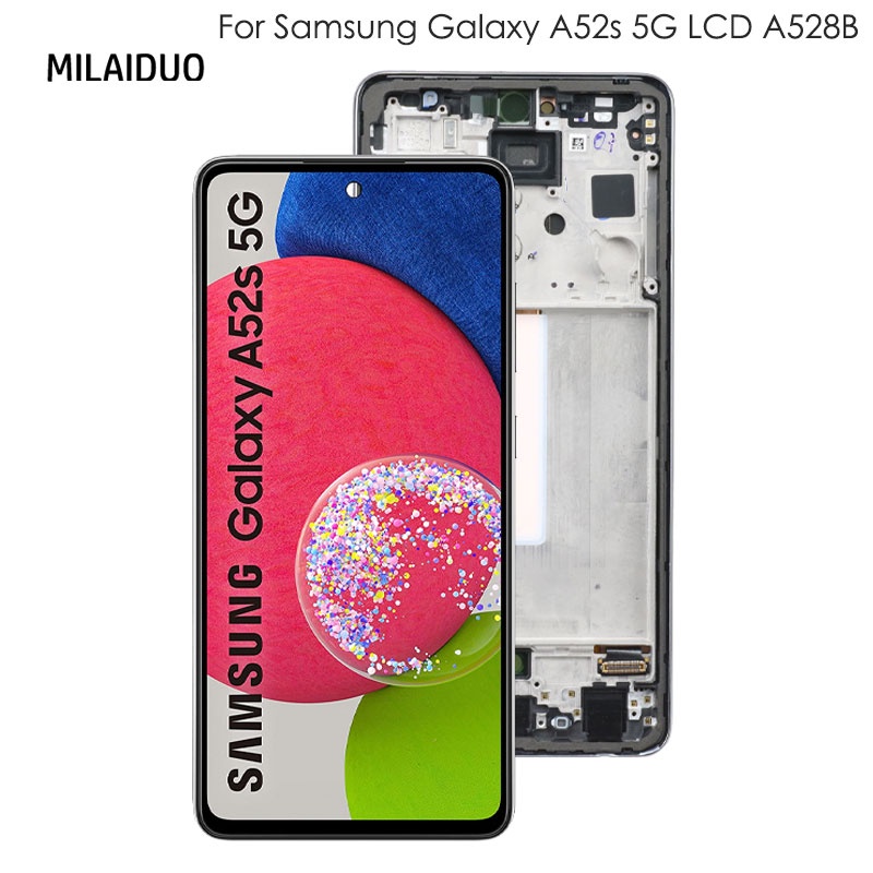 Orig Amoled LCD For Samsung Galaxy A52s 5G A528B A528B/DS LCD Display ...
