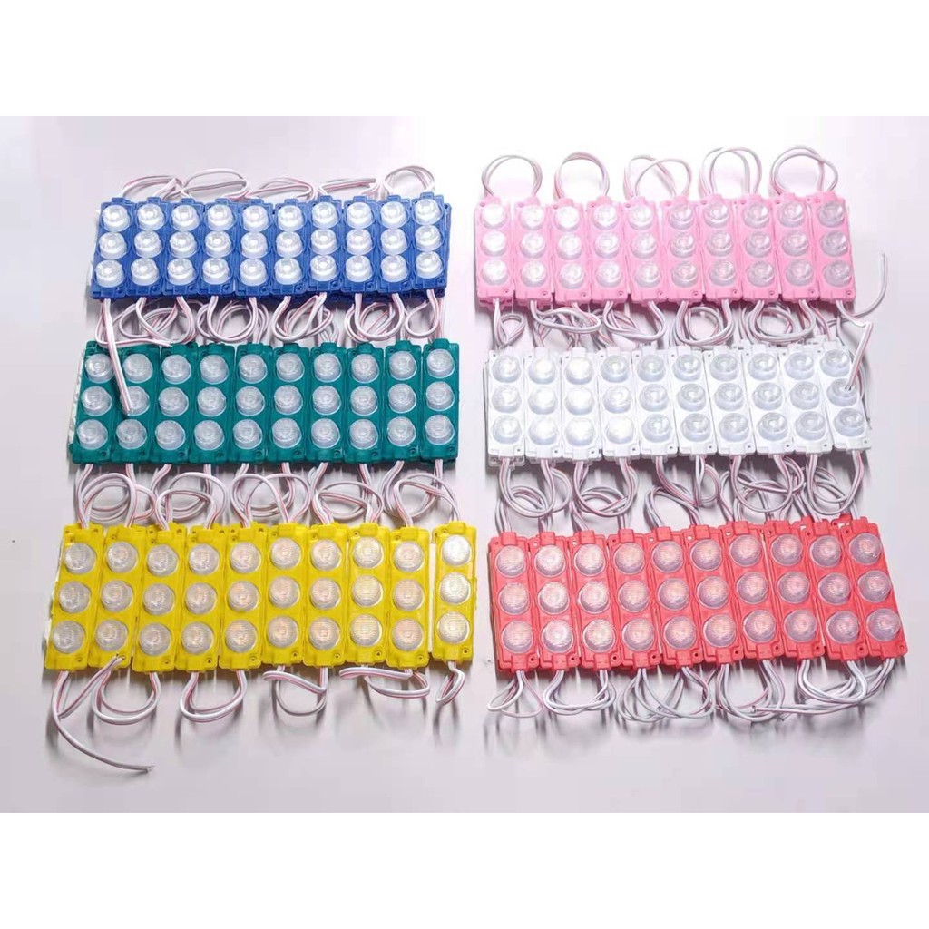 Led Light Module 3 eyes 12V ( 1 PC ONLY ) | Shopee Philippines