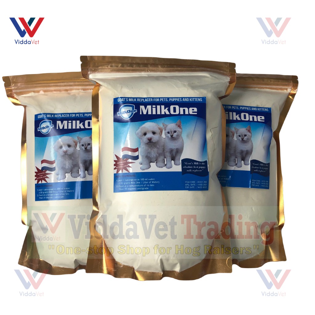1 kg Milk One Goat's Milk Replacer Powder for Dogs Cats Rabbits Pets ...