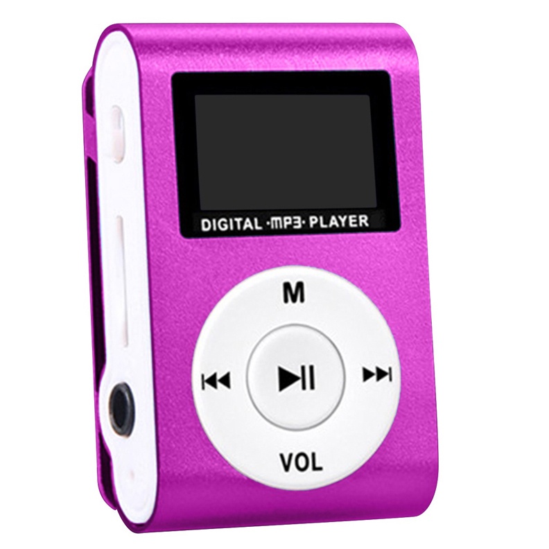 FORIOT MP3 Player with Clip Portable HiFi USB Mini Music Walkman Media ...