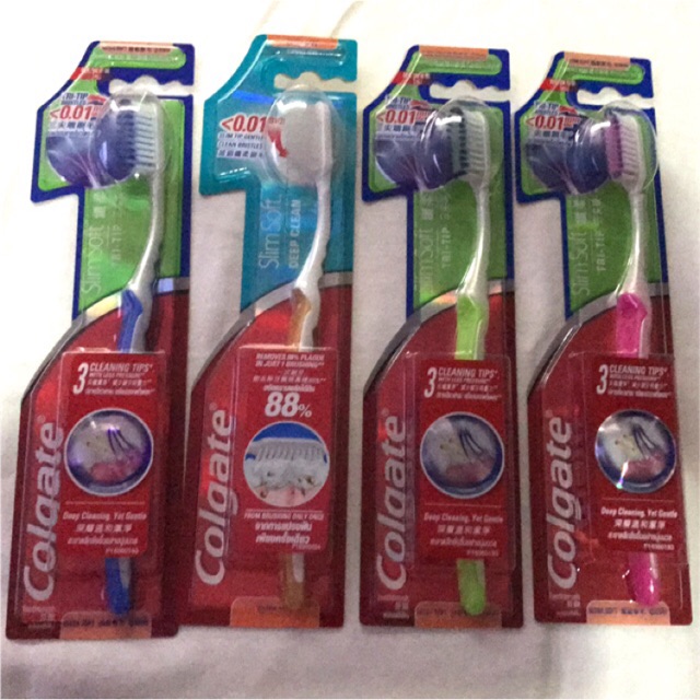 Colgate Slim Soft Toothbrush Tri-Tip | Shopee Philippines