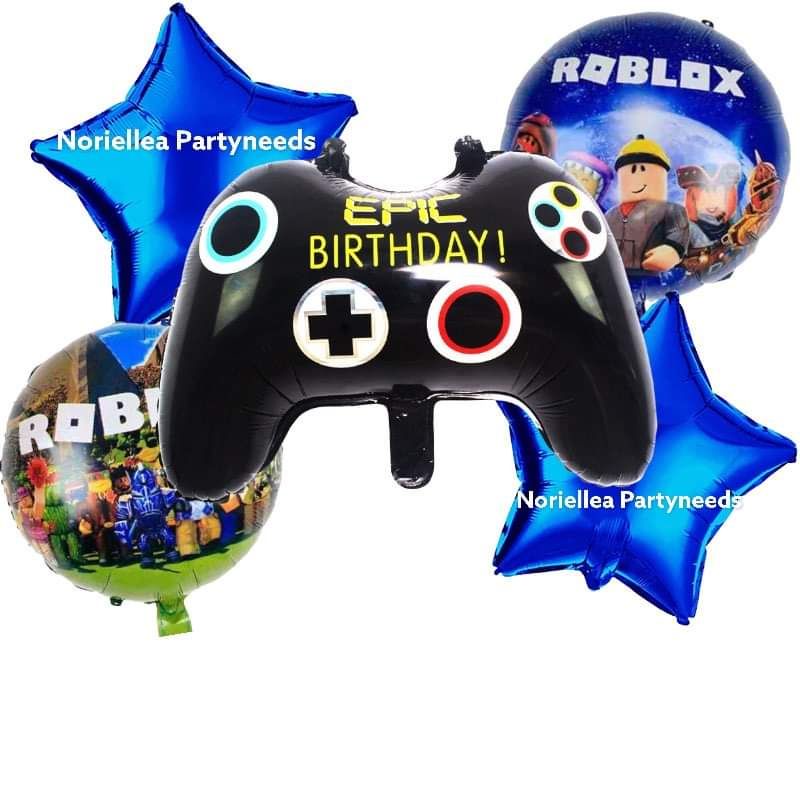 5in1 Roblox Balloons | Roblox Theme party foil balloons 5in1 | Shopee ...