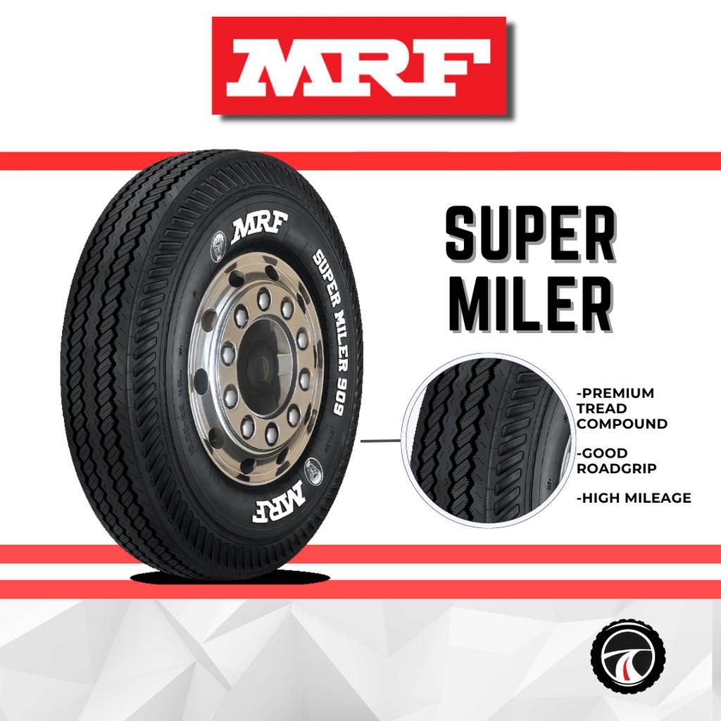 MRF TIRE SUPERMILER W/ FREE TUBE AND FLAP 7.00-15, 7.50-15, 7.00-16, 7. ...