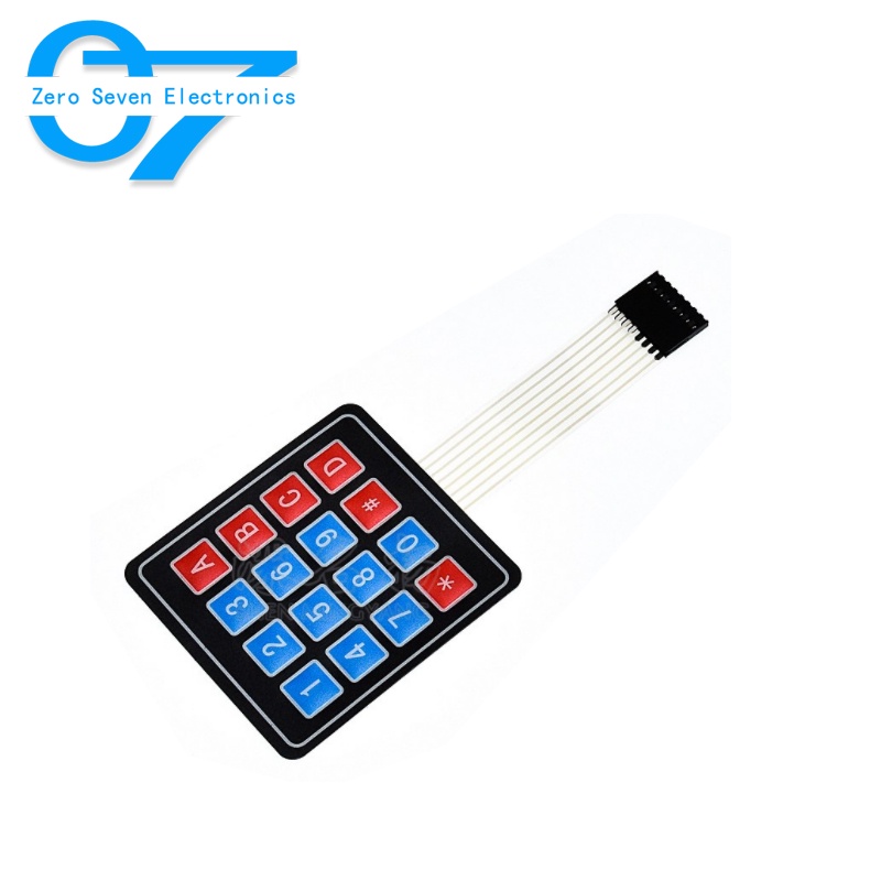 4x4 Matrix Membrane Keypad 16 Key Membrane Switch | Shopee Philippines