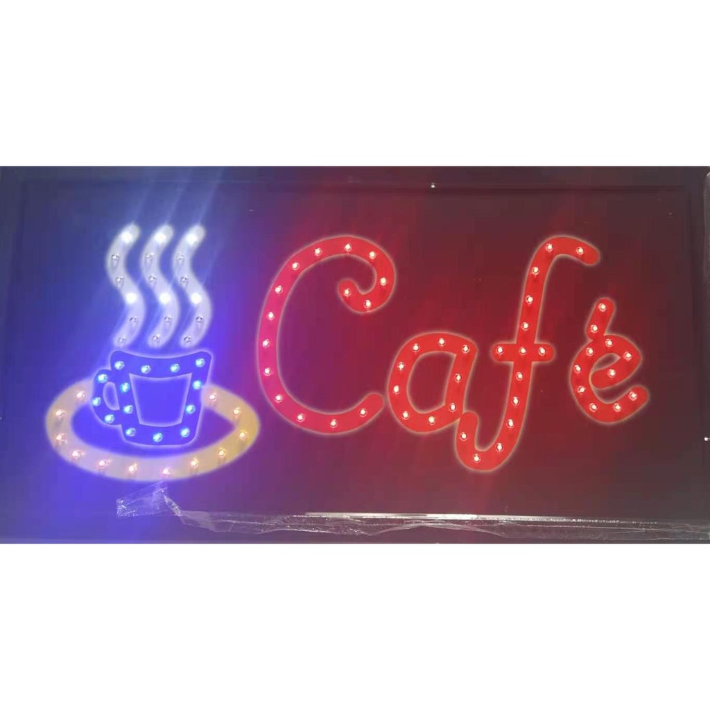 DISPLAY LED SIGNAGE ( CAFE ) | Shopee Philippines