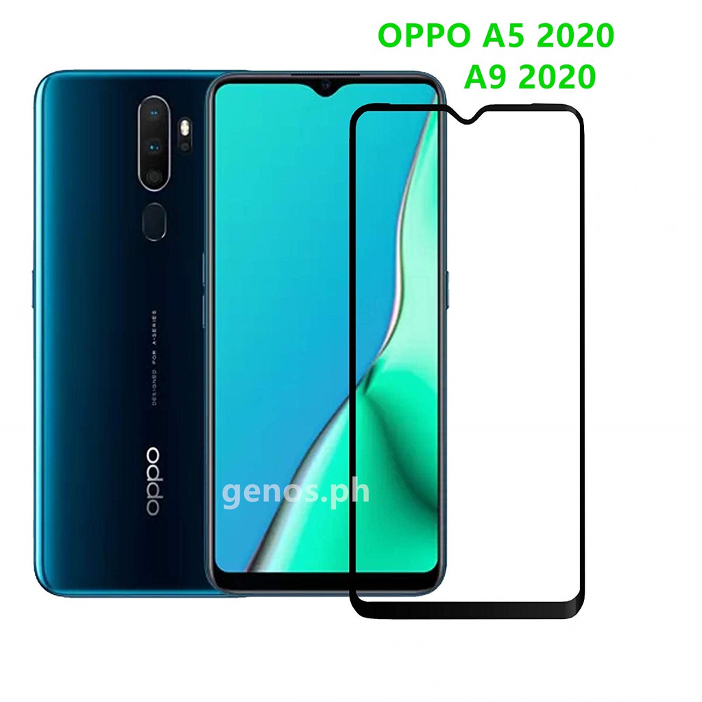 Full Tempered Glass For Oppo A92 A5 2020 Full Tempered Glass Oppo A9 ...