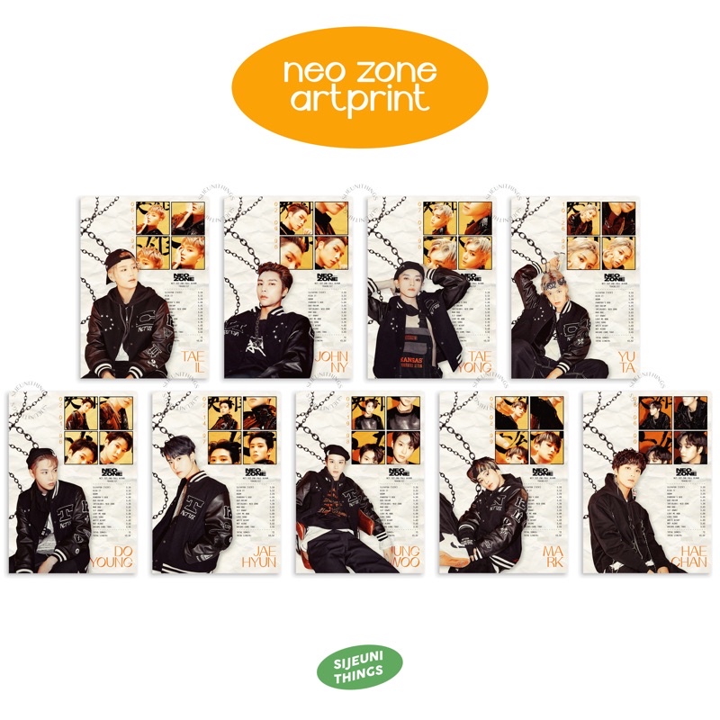 Poster NCT 127 NEO ZONE ARTPRINT A5 | Shopee Philippines