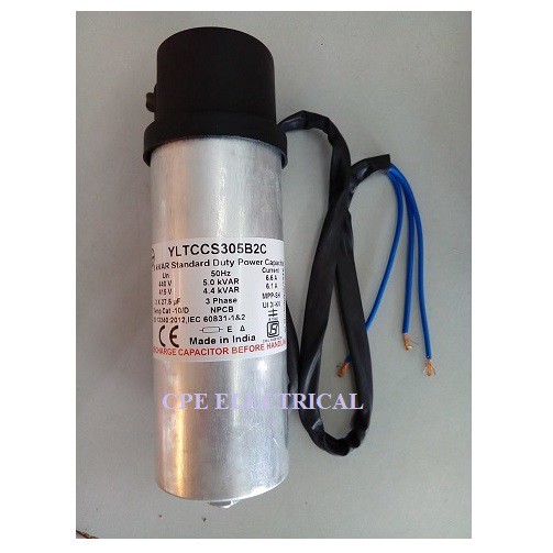 L&T LARSEN & TOUBRO 5Kvar 440V Power Factor Capacitor | Shopee Philippines