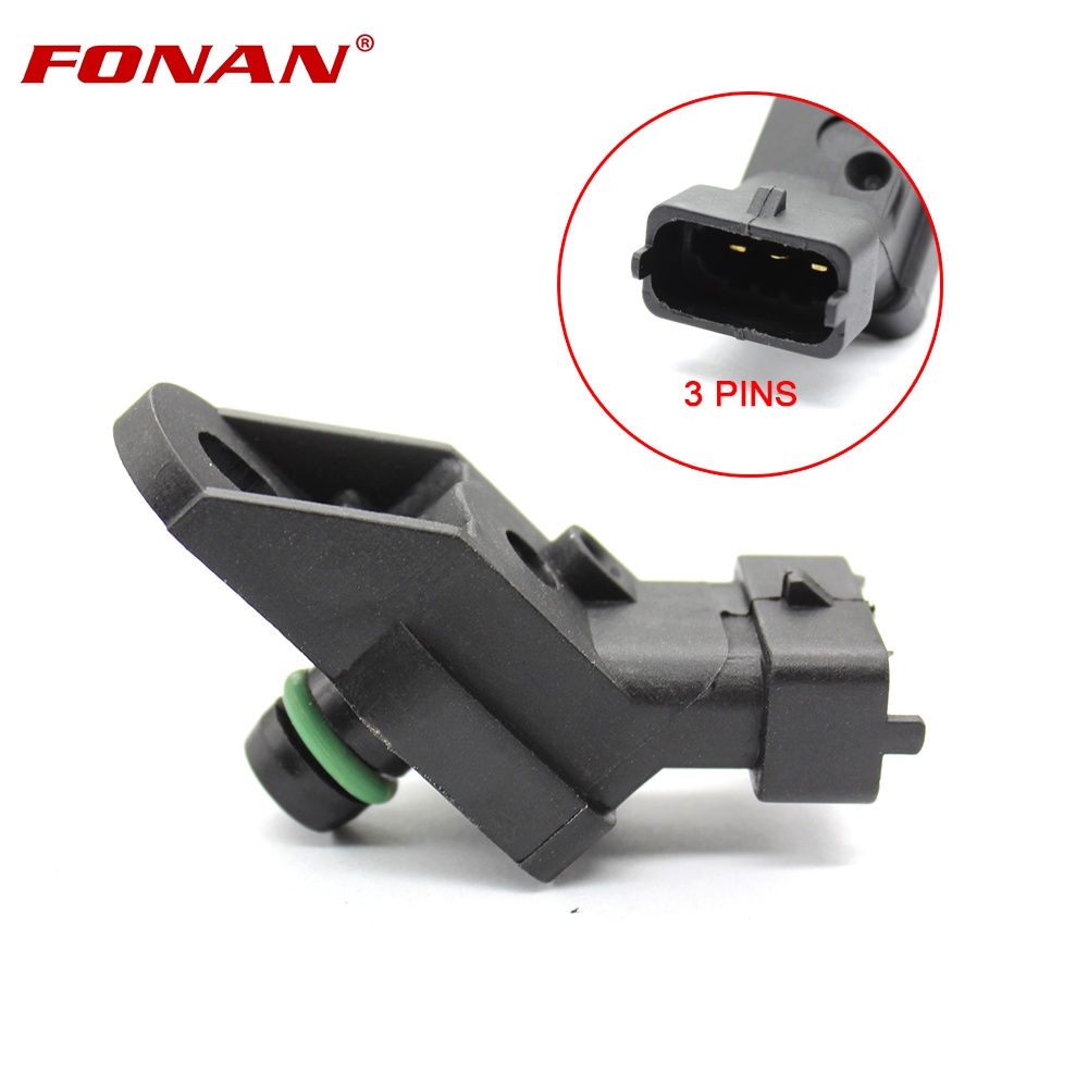 MAP Manifold Absolute Pressure Sensor For BMW E46 330d 330xd M57 E39 ...