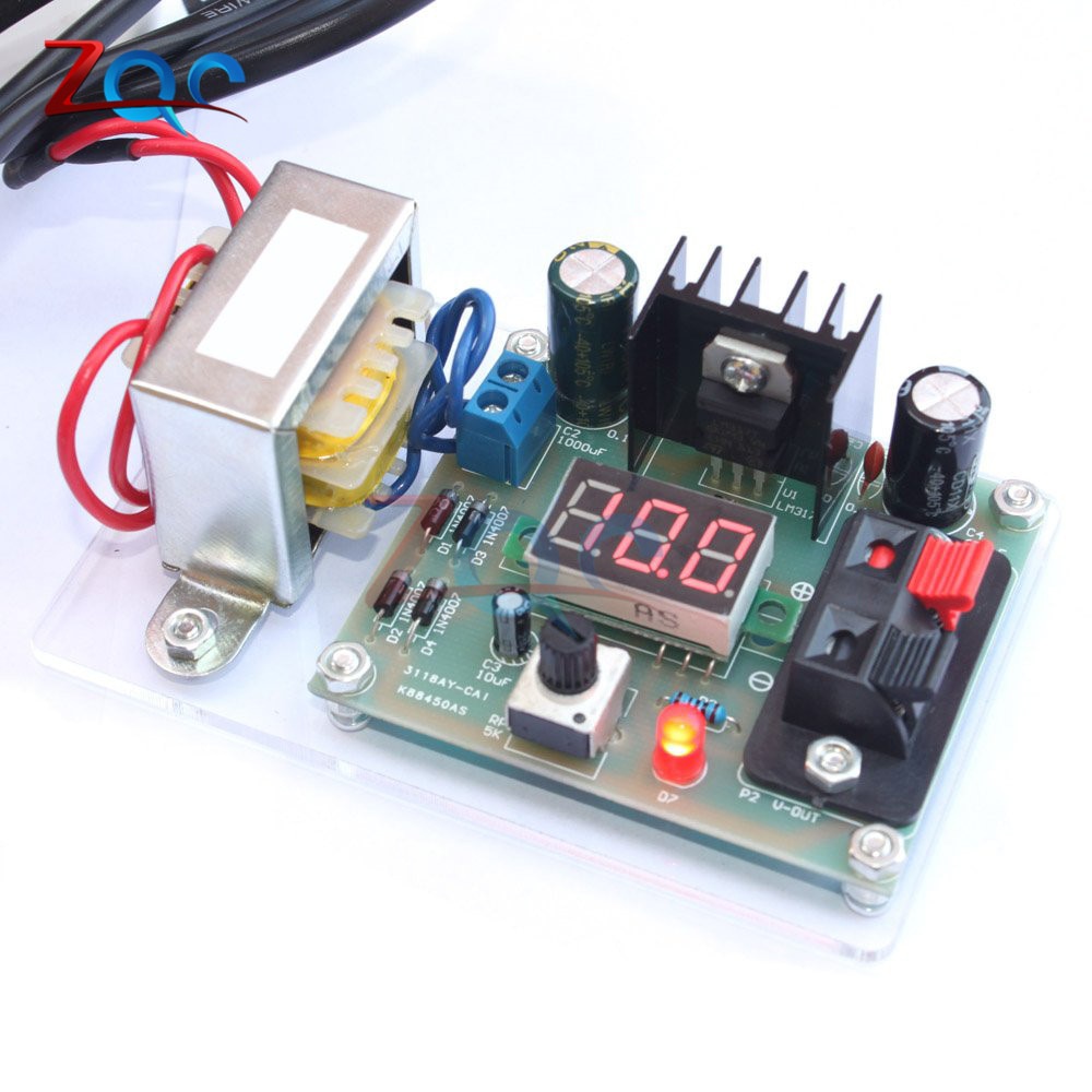 Adjustable Voltage Regulator AC to DC 220V to 12V Step Down Power ...