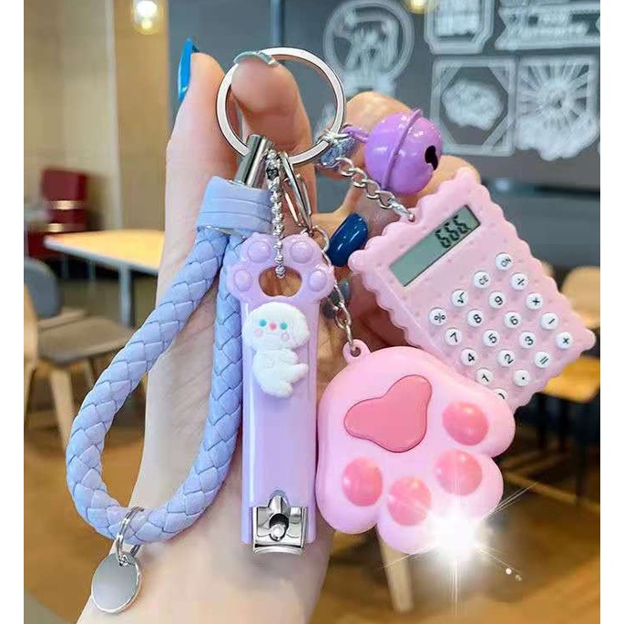 3IN1 USEFUL KEYCHAIN / KEYRING / KEYHOLDER WITH NAIL CUTTER FLASHLIGHT ...