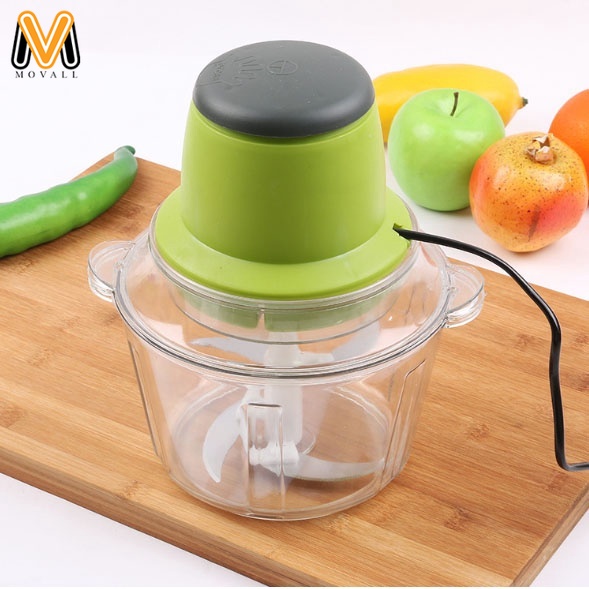 Movall 2L Multifunction Electric Kitchen Chopper Shredder Food Meat ...
