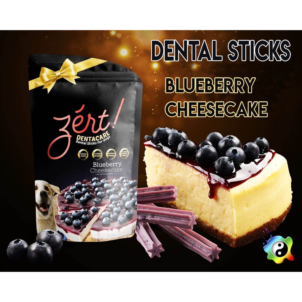 Zert Dentacare DENTAL STICKS (Blueberry Cheesecake) | Shopee Philippines