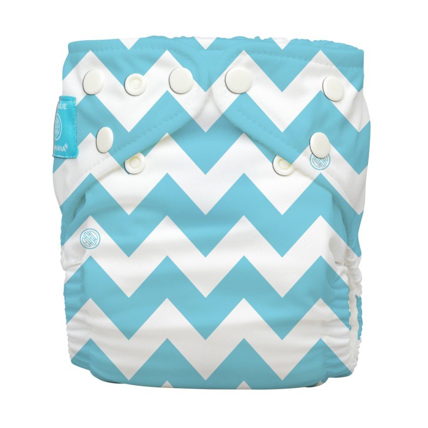 Charlie Banana Blue Chevron 2 in 1 Cloth Baby Diaper 1 Insert | Shopee ...
